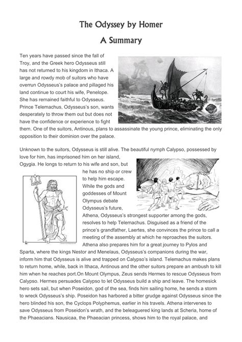 Grote Ruime Kledingkast The Odyssey Summary