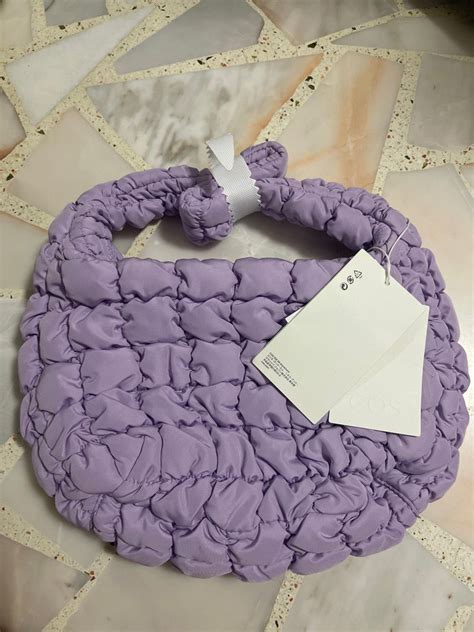 Bnwt Cos Mini Quilted Bag Lilac Womens Fashion Bags And Wallets