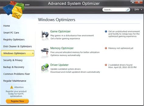 Windows Optimizer
