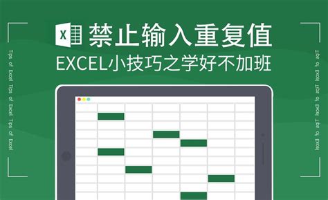 Excel 禁止输入重复值 办公职场教程excel（2016） 虎课网