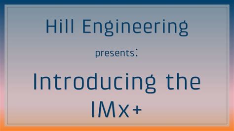 Introducing Imx