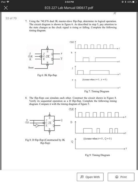 Solved 353 Pm Ece 227 Lab Manual 080617pdf Periment 7