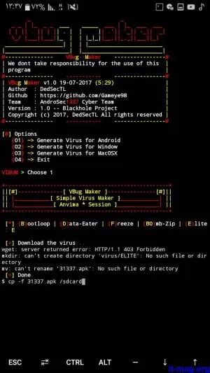 How To Create A Trojan Virus With Termux Tool Vbug Spy24