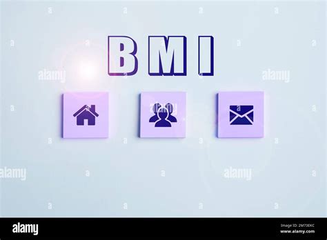 Hand Writing Sign Bmi Internet Concept Method Of Estimating Body Fat