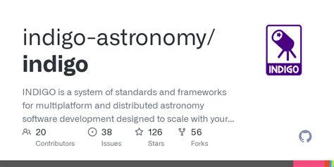 Github Indigo Astronomyindigo Indigo Is A System Of Standards And