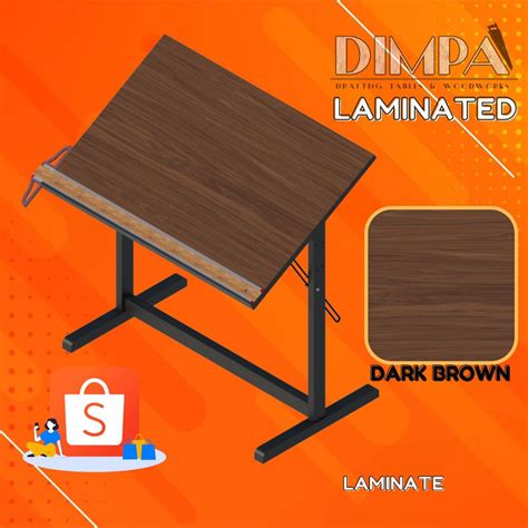 On Hand Dimpa Acrylic And Wood Drafting Drawing Table For Architecture