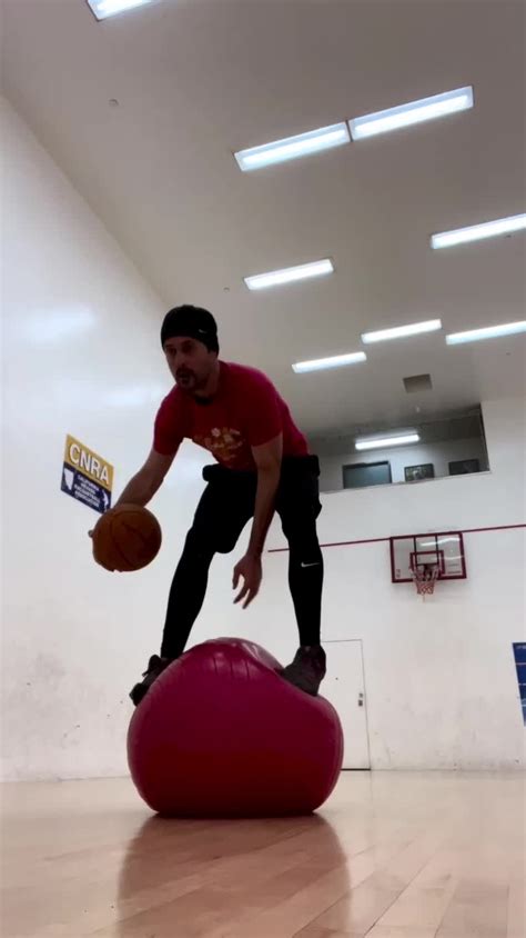 Guy Wearing Blindfold Attempts Basketball Tricks Video Watch At