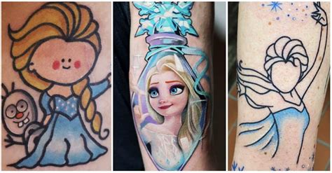 21 Elsa Tattoo Designer OrphyRhianwen