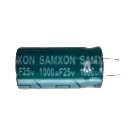 Capacitor Samxon 1000 Uf 25v 105°c Kit Com 10 Peças Mercadolivre