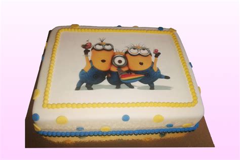 Minions Taart Model 2 Sweet Planet