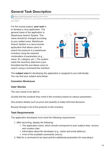 General Task Description Pdf Command Line Interface Computer