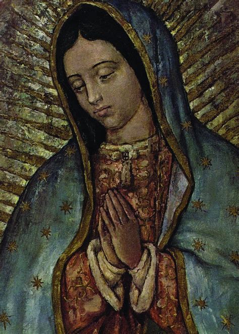 Our Lady Of Guadalupe Face Print 5x7