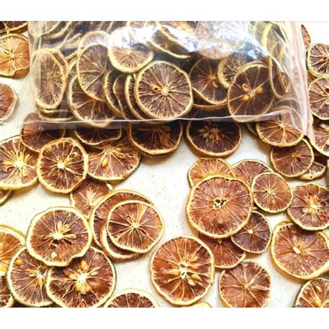 Jual Jeruk Lemon Kering Oven 100gr Dried Lemon Slice Oven Shopee