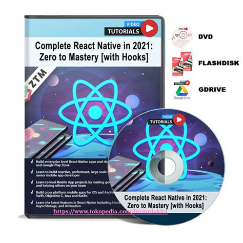 Jual Video Tutorial Complete React Native In 2021 Zero To Mastery With
