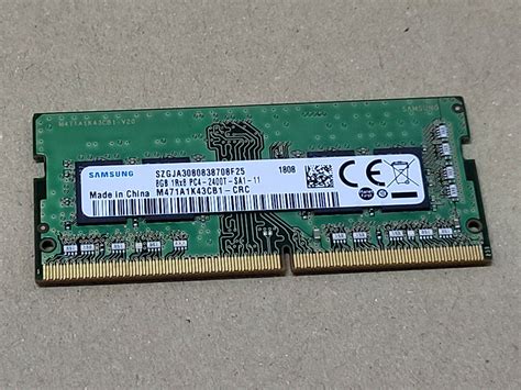 100% Original Samsung DDR4 8GB 2400MHz Laptop Memory RAM 2400T ...