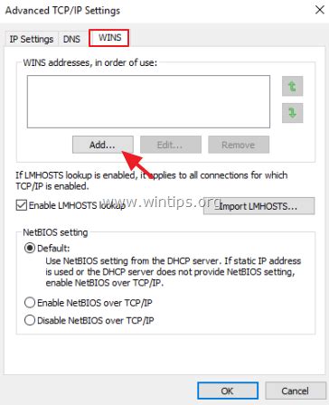 Fix The Specified Domain Either Does Not Exist Or Could Not Be Contacted Solved Wintips Org