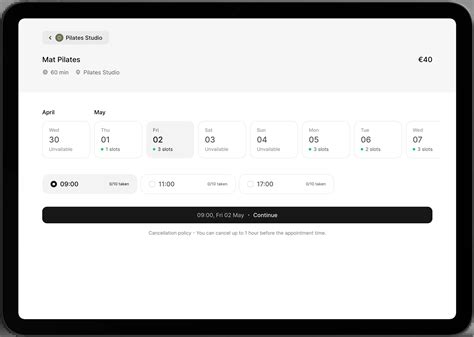 Fitness Class Scheduling Software — Time2book·me