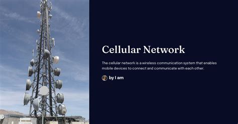 Cellular Network