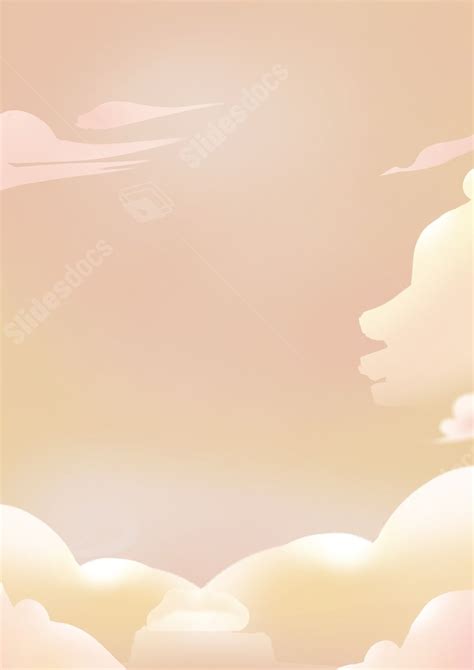 Plantilla De Fondo Elementos Simplificados De La Nube Auspiciosa China