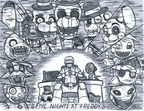 Five Nights At Freddys 3 рисунки 91 фото