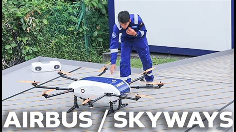 Airbus Drone Skyways First Flight Youtube