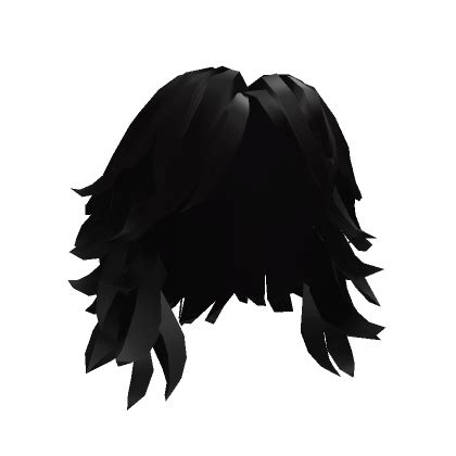 Wolf Cut Black Hair 30 Roblox Id Code