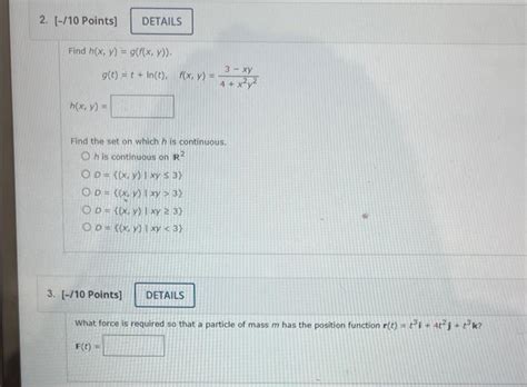 Solved Find Hxygfxy Gttlntfxy4x2y23−xy