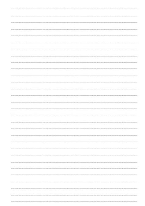 Mẫu Giấy A4 Có Dòng Kẻ Ngang File World Có Dòng Kẻ Chấm Tải Download