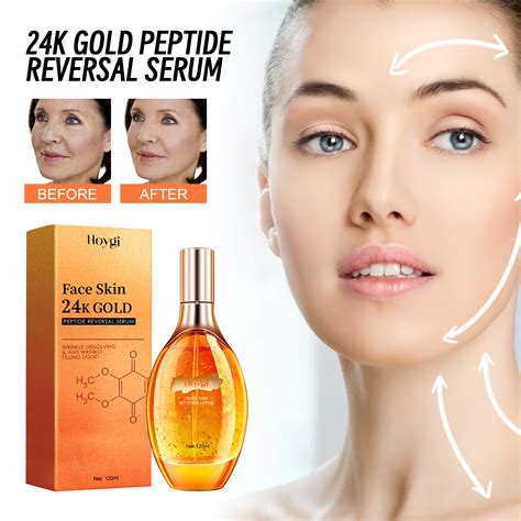 24K Gold Peptide Reversing Serum for moisturizing, anti-wrinkle ...