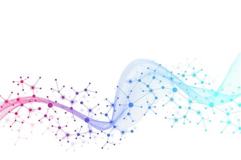 Premium Photo Colorful Molecules Background Dna Helix Dna Strand Dna Test