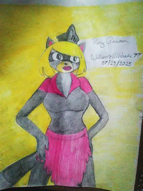 Roxy Raccoon From Adventures Of Sonic The Hedgehog By