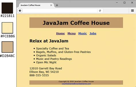 Create A New Folder For This JavaJam Case Chegg