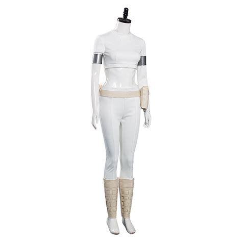 Padme Amidala White Outfits Halloween Carnival Suit Cosplay Costume