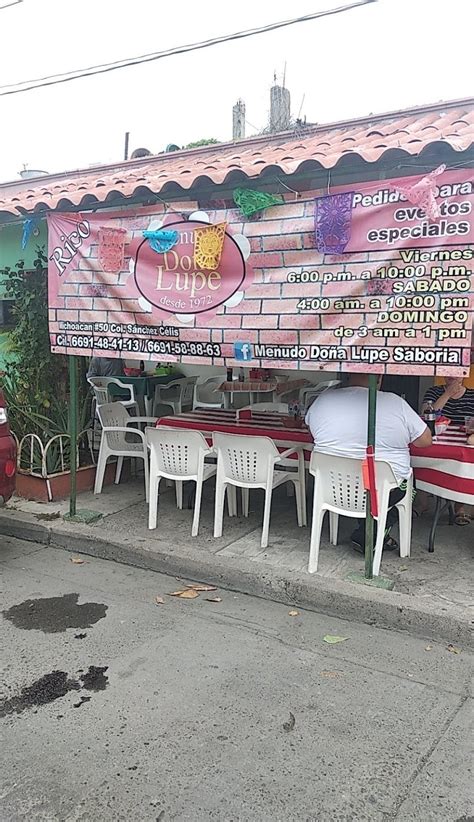 Menudo Sánchez celis dirección opiniones de clientes horarios y