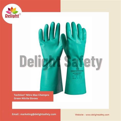 Nitrile Techtion Nitro Max Chempro Size 12 Inches At Rs 70 Pair In