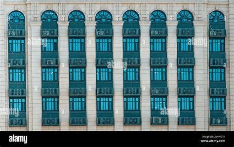 Architecture And Windows Of Ancient Renaissance Style Classical