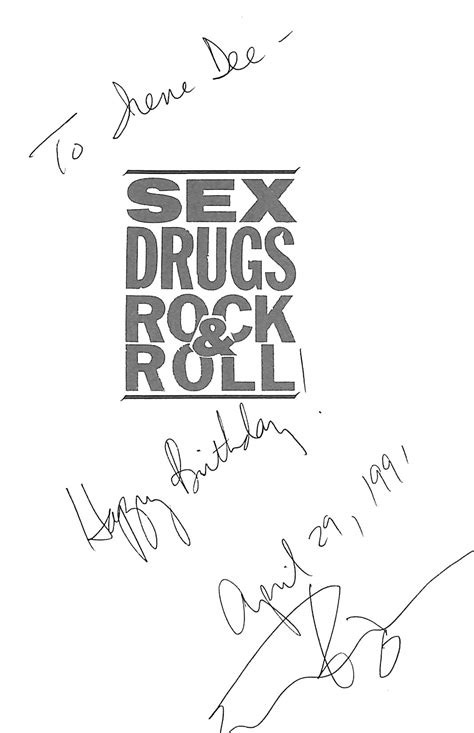 Sex Drugs Rock And Roll 1991 Bogosian Eric