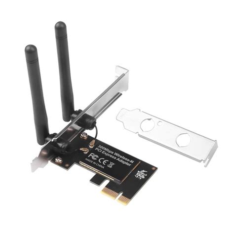 2 4ghz Wireless Wifi Adapter Pci E Network Card 300mbps Pci Express