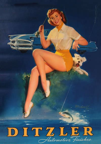 Bill Medcalf 1957 Ditzler Automotive Finishes Ad Tumbex