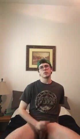 Nerd In A Hat Jerking Off ThisVid Com
