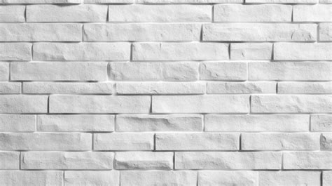 Premium Ai Image Simple White Brick Texture Background