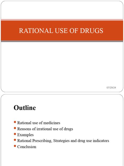 Rational Drug Use Updated Pdf Pharmacy Medicine