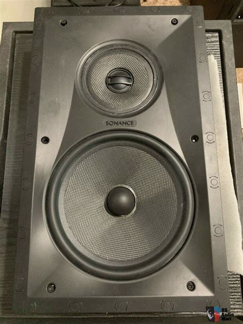 3x Sonance Vp86 Visual Performance 8 3 Way In Wall Rectangle Speaker