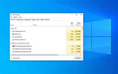 Windows 10에서 작업 관리자를 여는 13가지 방법