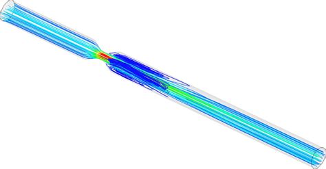 3d Velocity Streamlines For Case 1 At Dd 04 Download Scientific