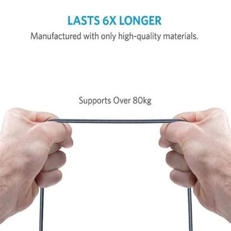 Anker Powerline Select Usb Cable With Lightning Connector 6ft Cable Anker Pakistan