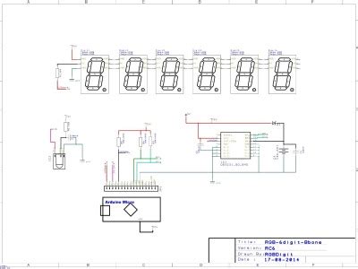 Rgbdigit Rgb Sement Digit Arduino And Neopixel Driven Elektor Labs