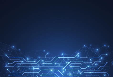 Premium Vector Abstract Background With Technology Circuit Board
