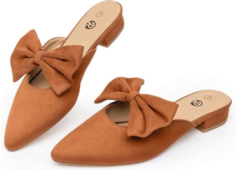 Rekayla Mules For Women Flats Pointed Toe Mules Sandals