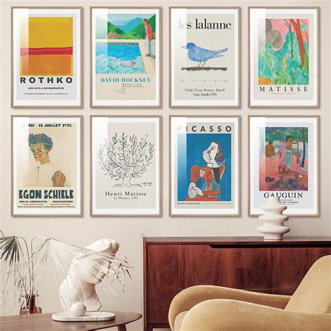 감성 명화 빈티지 전시포스터 33종 거실 카페 아트 인테리어그림액자 포스터메이커스